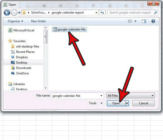 How To Export Google Calendar To Excel Spreadsheet With All Events