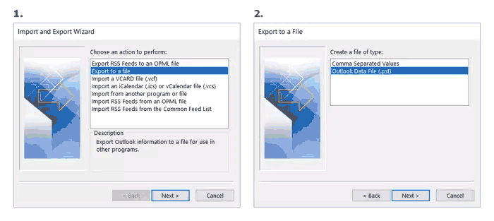Learn Best Way To Export Outlook Calendar To PST Format Learn Best Way To Export Outlook Calendar To PST Format